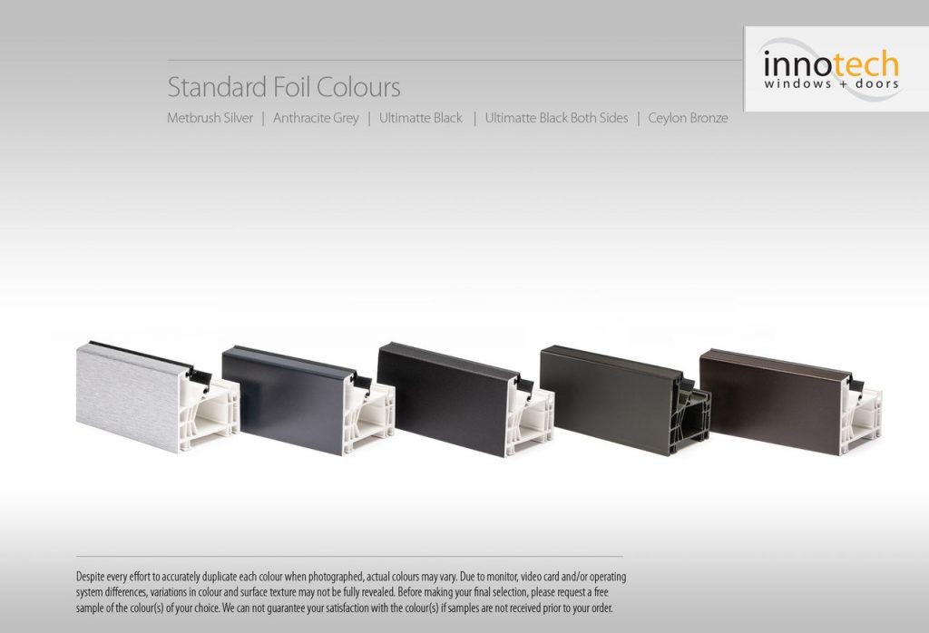 Innotech-Foil-Colour-Collection - 2021 - Innotech Windows & Doors